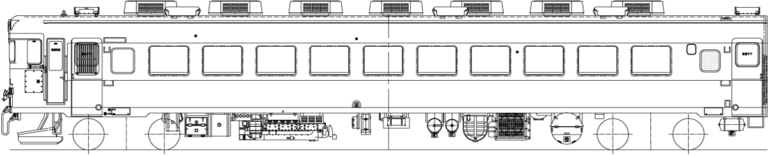 国鉄急行形気動車キハ58形・キハ28形平窓タイプ再生産 | TECHNOLOGY | U-TRAINS