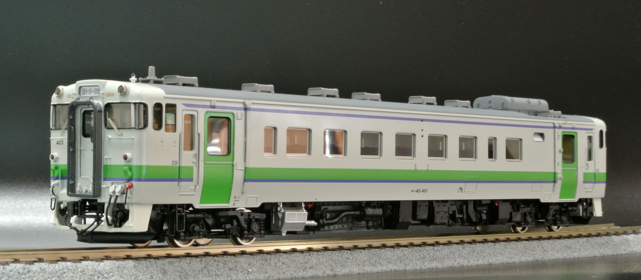 キハ40系 北海道色ワンマン仕様 完成品 | TECHNOLOGY | U-TRAINS
