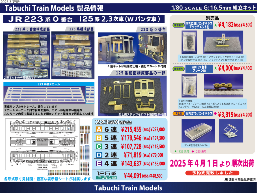 Tabuchi Train Models | U-TRAINS